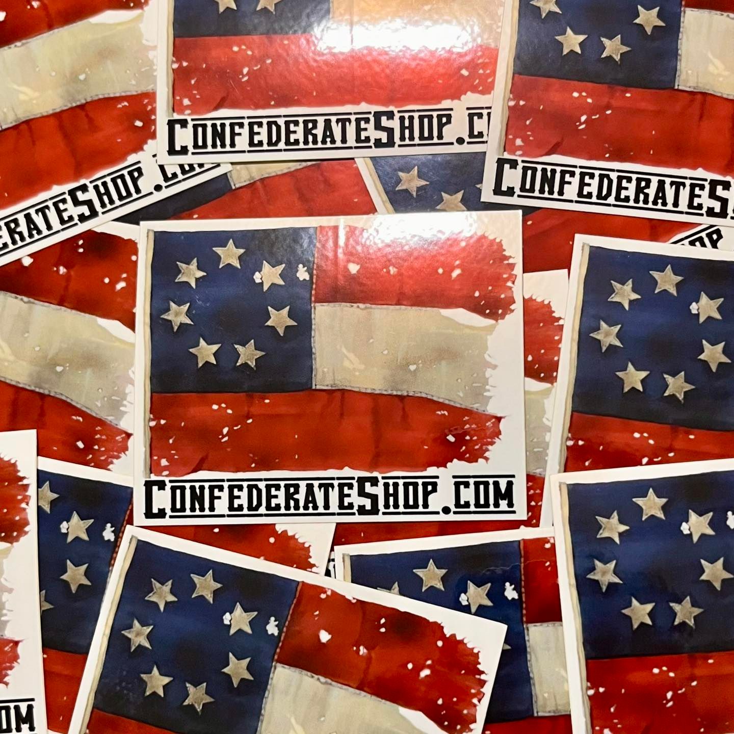 1st National ConfederateShop Decal Pack - 5 Decals - Confederate Shop