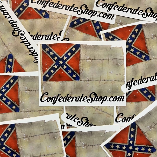 2nd National ConfederateShop Decal Pack – 5 Decals - Confederate Shop