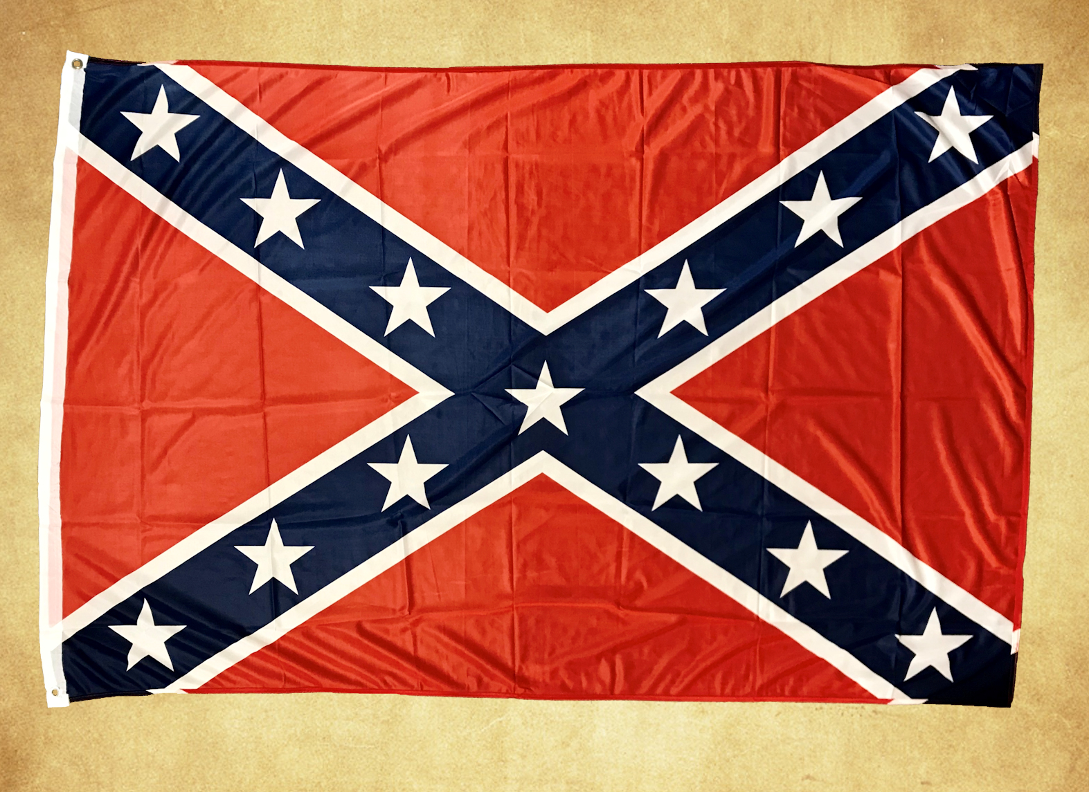 Confederate Naval Jack Polyester - 5' x 8' Flag - Confederate Shop