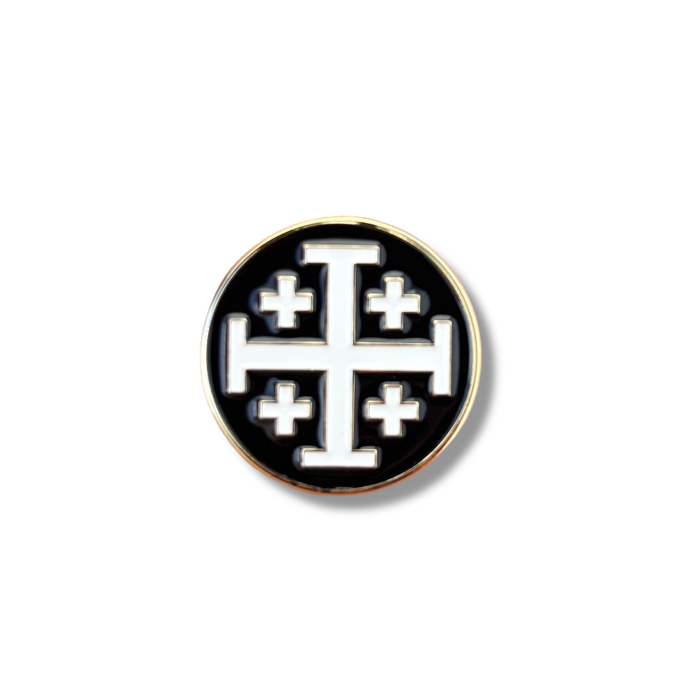 Confederate Shop — Merchandise — Jerusalem Cross Lapel Pin - 1 pin