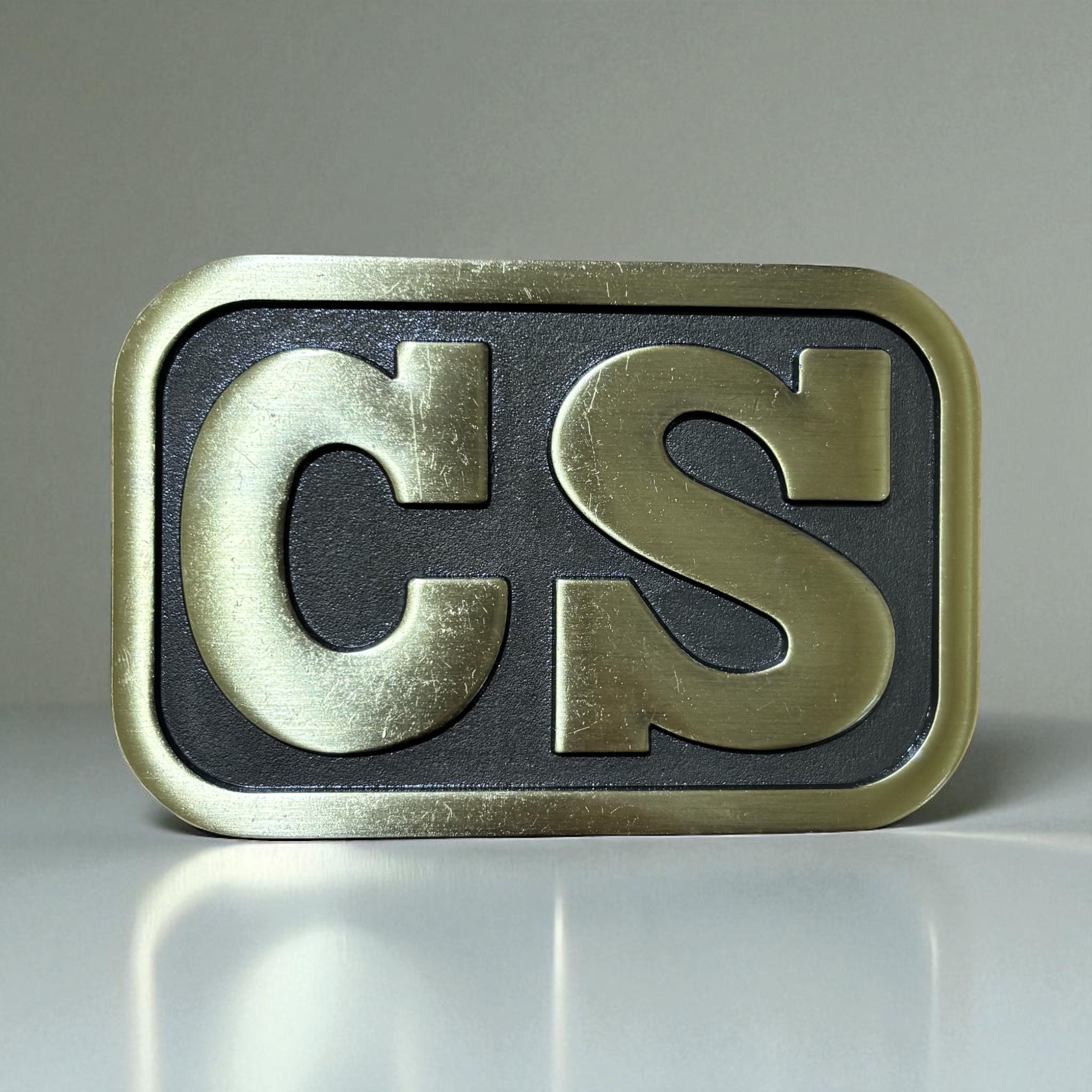 Confederate Shop — Apparel — CS Belt Buckle - Antiqued Brass