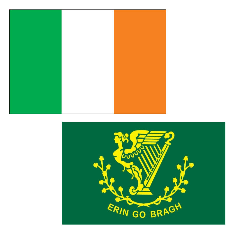 Confederate Shop — Flags — Ireland Nationalist Flag Combo
